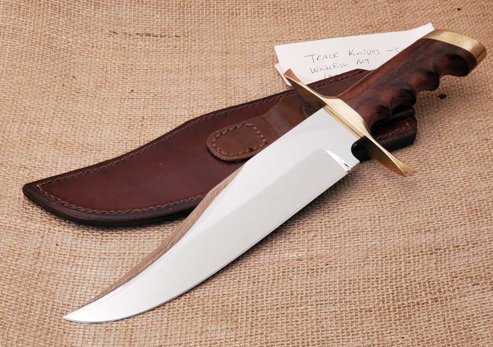 Track Knives Custom Bowie