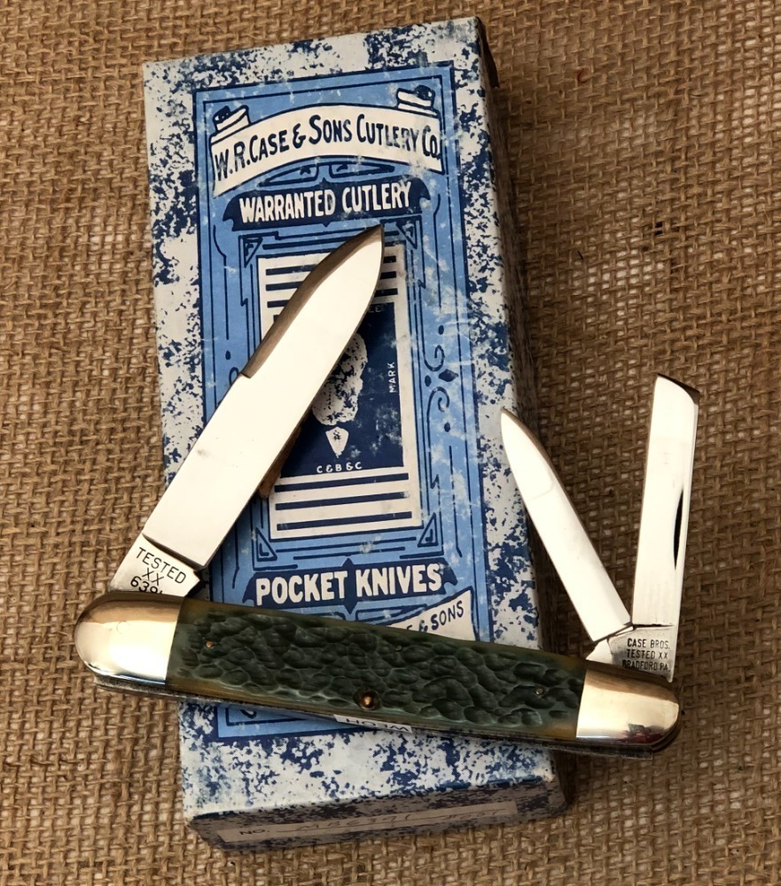 Case Classic Green bone Whittler