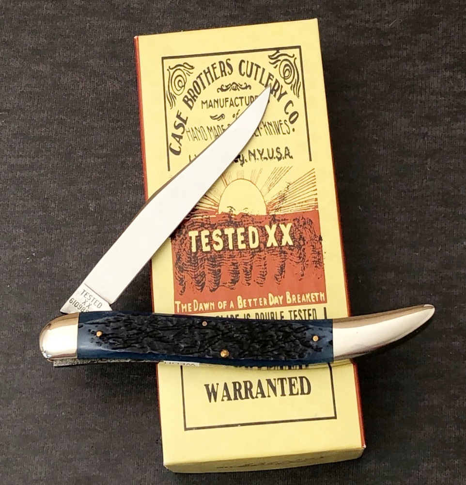 Case Classic Blue Bone Texas Toothpick 61098SAB